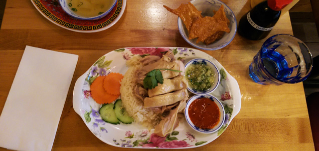 Country 048 – Singapore (Jackpot Chicken Rice) – Around the World in ...